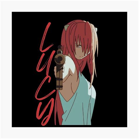 Download Lucy The Central Character From Elfen Lied Anime Series