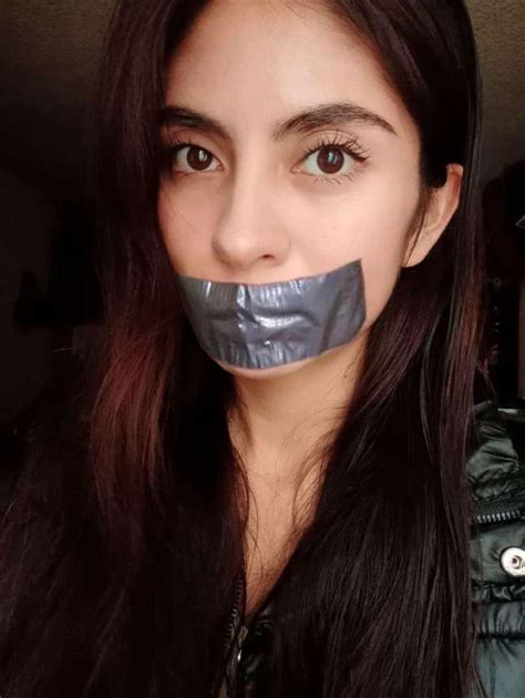 Gaby Girl Duct Tape Gagged By Mike1819 On Deviantart