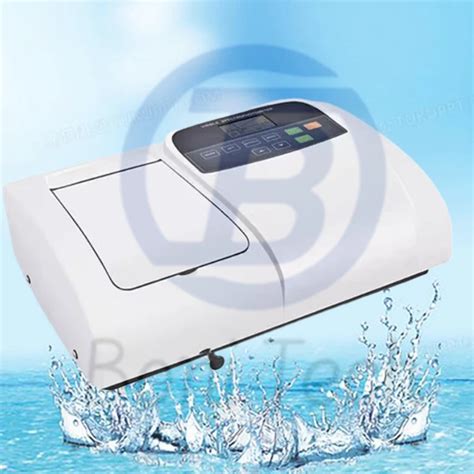 Laboratory Single Beam Portable Uv Vis Spectrophotometer With Printer
