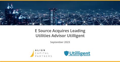 Align Capital Partners Utility Market Intelligence Data Science And