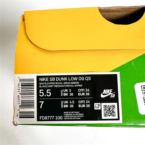 Size 5 5 Nike Dunk Low Sb Sandy Bodecker Ebay