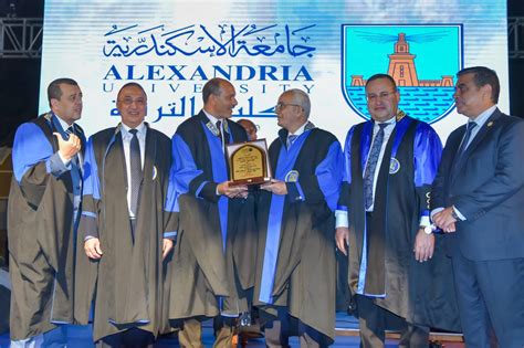 تعليم الإسكندرية جوانب من فعاليات تكريم الدكتور عربي