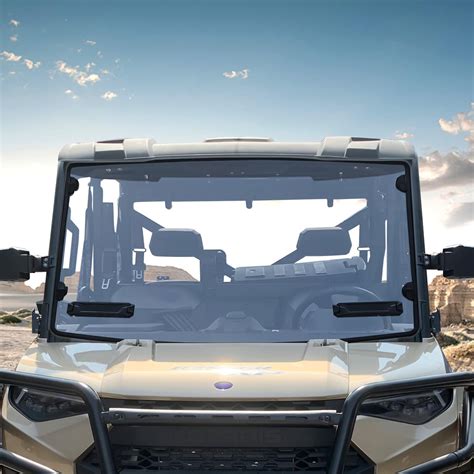 Amazon.com: CPOWACE Clear Front Windshield Heavy Duty Scratch Resistant Full Windshield ...