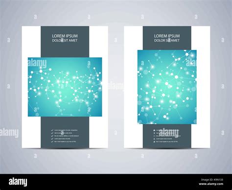 Mise En Page Modèle De Brochure Flyer Couvrir Rapport Annuel