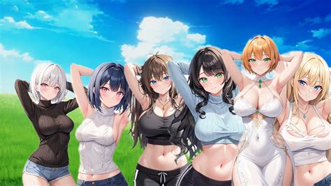 Rule 34 Ai Generated Arms Behind Head Big Breasts Civitai Girls Large Breasts Multiple Girls