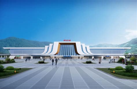 新建高铁站封顶！效果图抢先看澎湃号·政务澎湃新闻 The Paper