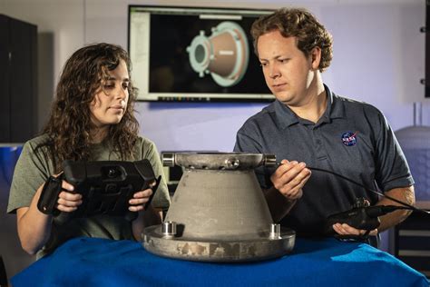 nasa 3d prints aluminum ramfire rocket engine nozzles to enable deep