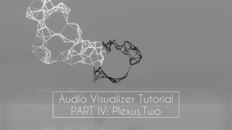 audio visualizer tutorial part iv plexus two blender animation