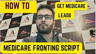Fronting Script For Medicare Agents Synthmind