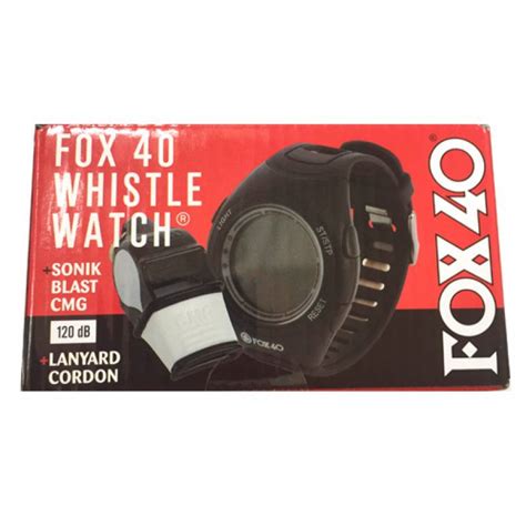 Комплект Свисток Fox 40 Original CMG Sonik Blast + часы с секундомером ...
