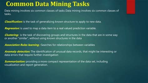 Data Mining Knowledge Discovery Process Classification Pptx
