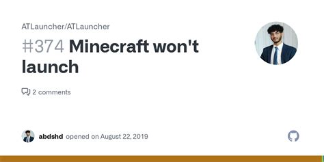 Minecraft Won T Launch Issue ATLauncher ATLauncher GitHub