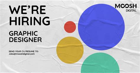 Pouria S On Linkedin Moosh Digital Is Seeking A Talented And Creative