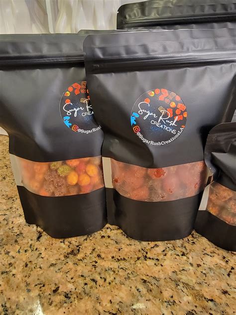 Chamoy Gushers With Chamoy Pica Candy Chili Candy Dulce Enchilado