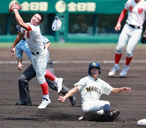 智弁学園奈良VS徳島商徳島 第105回全国高校野球選手権大会 読売新聞