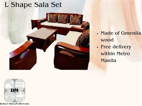 Modern L Shape Sala Set On Carousell