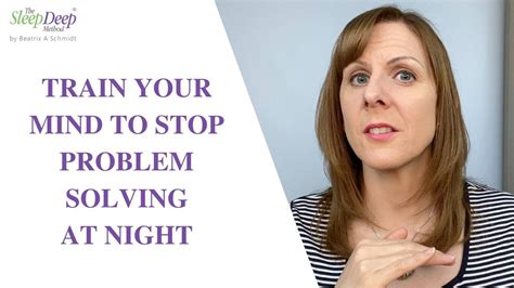 How To Train Your Mind To Stop Problem Solving At Night
