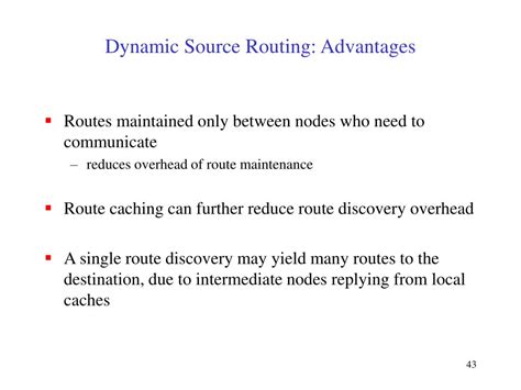 Ppt Manets And Dynamic Source Routing Protocol Powerpoint