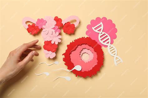 Premium Photo Concept Of Fertilization Period Of Ovulation Ovum