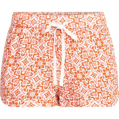 Roxy New Imp Lo Pt Shorts Orange Dressinn