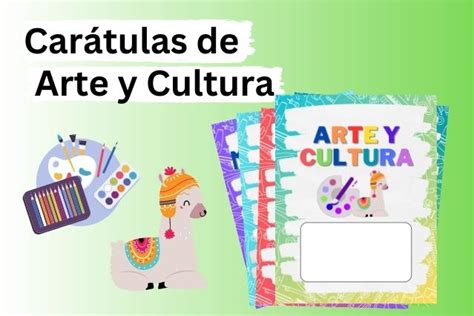 llᐈ Carátula de Arte y Cultura para Imprimir 2023 Descargar