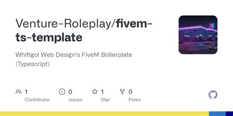 Github Venture Roleplay Fivem Ts Template Whitigol Web Design S