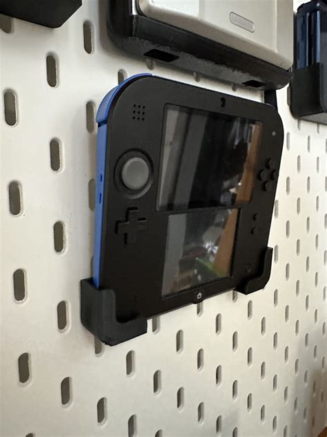 Nintendo 2ds Skadis Mount By Flodroid Download Free Stl Model