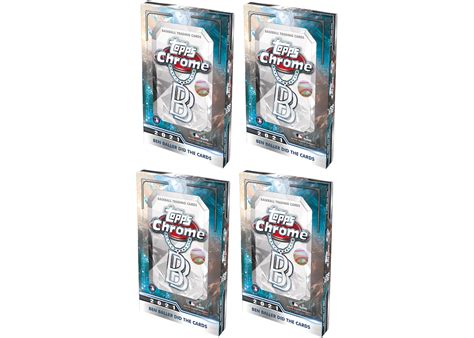 2021 Topps Chrome Ben Baller Baseball Hobby Box 4x Lot 2021 Us