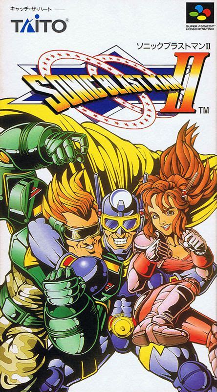 Sonic Blast Man Ii 1994 Snes Box Cover Art Mobygames