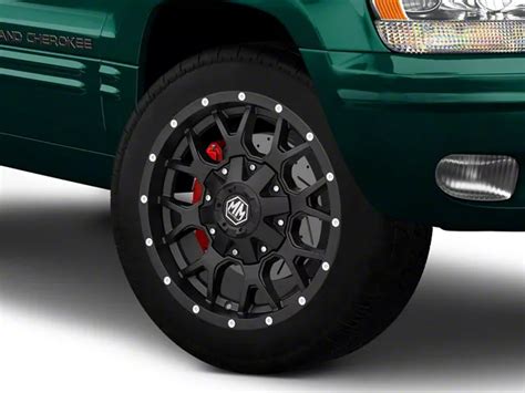 Mayhem Wheels Jeep Grand Cherokee Warrior Matte Black Wheel 20x10