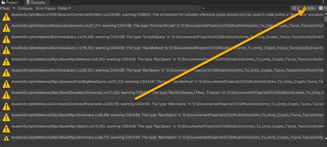 Netezos Related Warnings · Issue 4 · Trilitechtezos Unity Sdk · Github