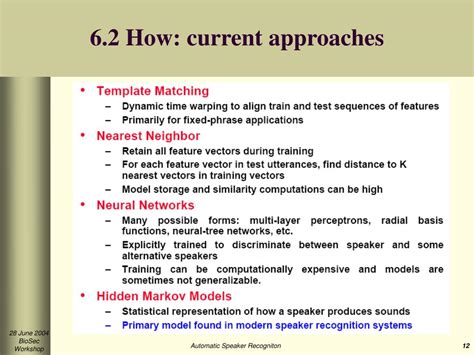 Ppt Automatic Speaker Recognition Technologies Evaluations And Possible Future Powerpoint
