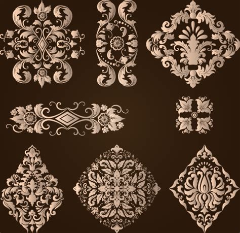 Free Damask Vector Free Vector Download 146 Free Vector For Commercial Use Format Ai Eps