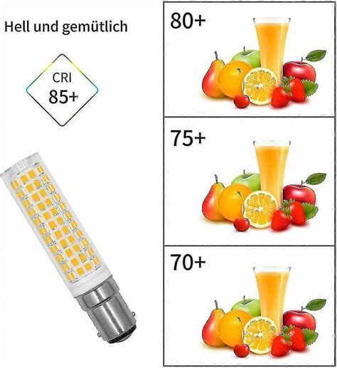 New B15d Led Bulbs 8w Equivalent 90w 80w 75w Warm White B15 Base 910lm