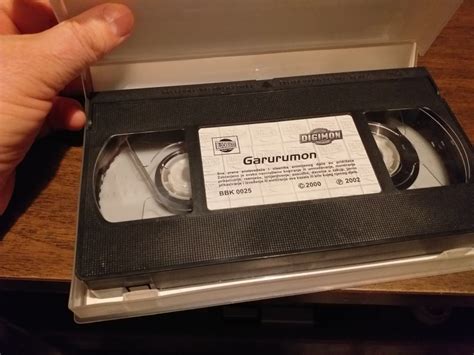 Vhs Kaseta Digimon Garurumon