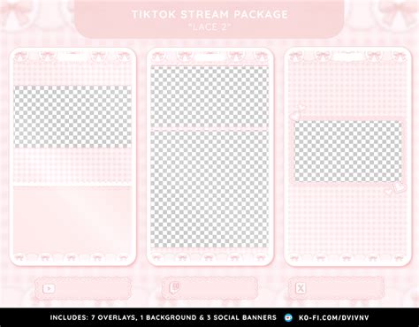 Tiktok Stream Overlay Projects Photos Videos Logos Illustrations