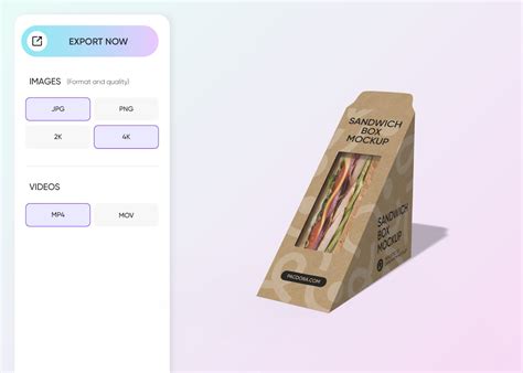 Sandwich Packaging Design Online For Free