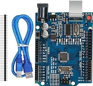 Amazon co jp Atmega328P マイクロコントローラー開発ボード 改良プログラミングマザーボード Arduino UNO