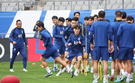 이라크전 앞둔 축구 국가대표팀 연합뉴스