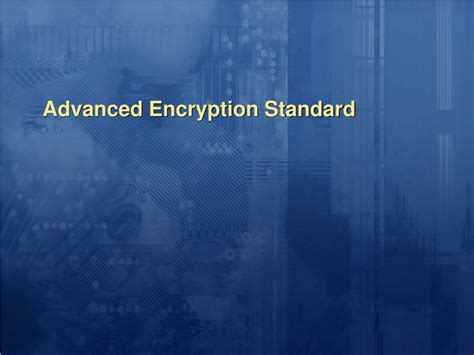 Ppt Chủ đề 4 Data Encryption Standard Và Advanced Encryption