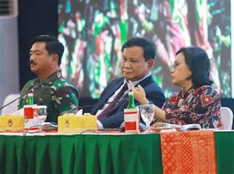 Ingatkan Menhan Sri Mulyani Belanja Alutsista Harus Lebih Efisien