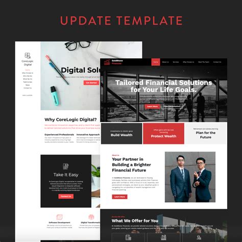 Update Template Pembaruan Strikingly