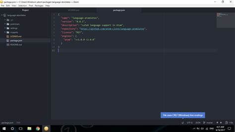 Cant Switch Crlf On Windows · Issue 14791 · Atomatom · Github