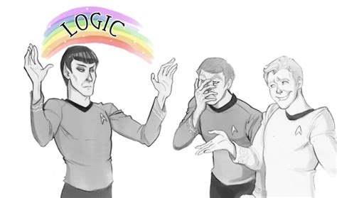 Spock Logic Quotes Quotesgram