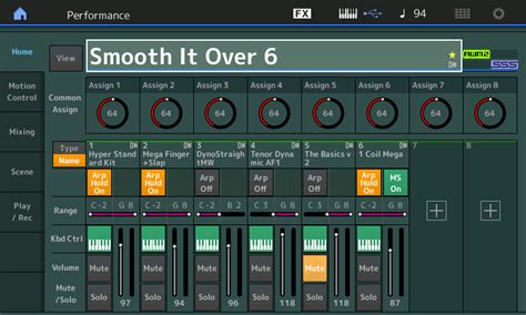 Control Assignable Knobs Via MIDI MONTAGE Series Synthesizers Synth Forum