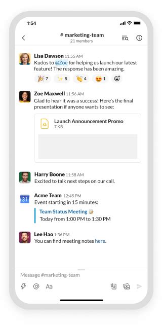 Features Slack