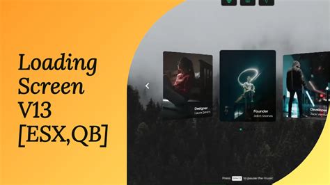 Loading Screen V ESX QB FiveM Store