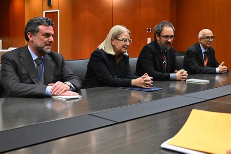 Flickriver Photoset Meeting With Francesca Salvemini 22 Oct 2024 By Iaea Imagebank