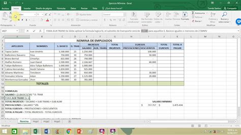 Formato De Nomina Semanal En Excel Image To U