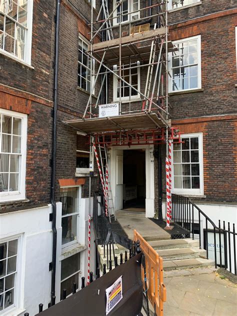 Scaffold Alarm Installed In Lincolns Inn Aaron Aylmer